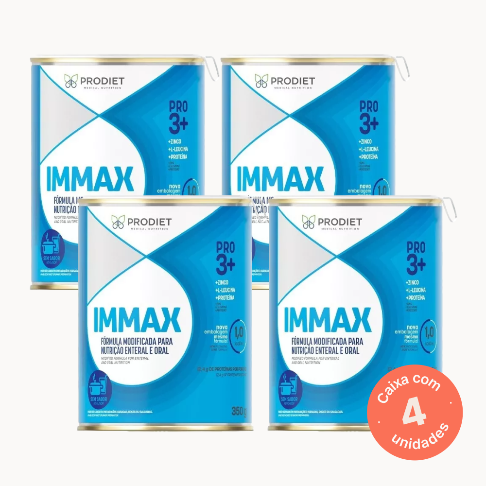 Immax sem Sabor - 350g (Kit 4 unidades) Prodiet | Nutrii