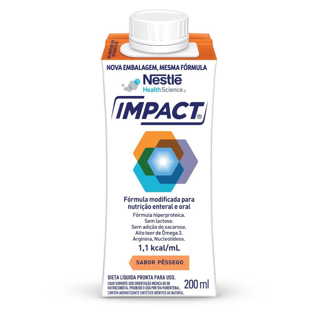 Impact Pêssego - 200ml Nestle | Nutrii