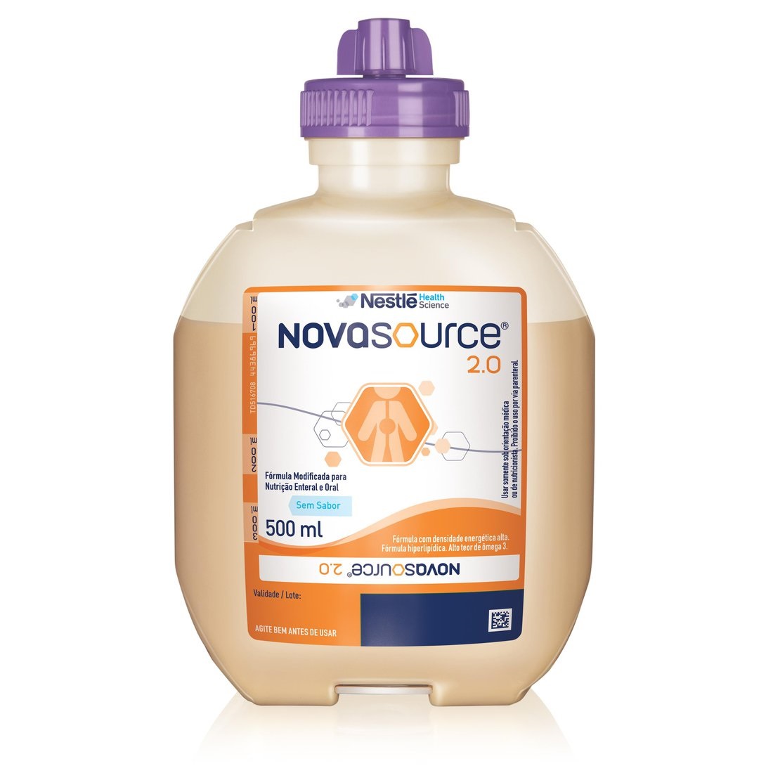 Novasource 2.0 Protein - 500ml Sistema Fechado Nestle | Nutrii