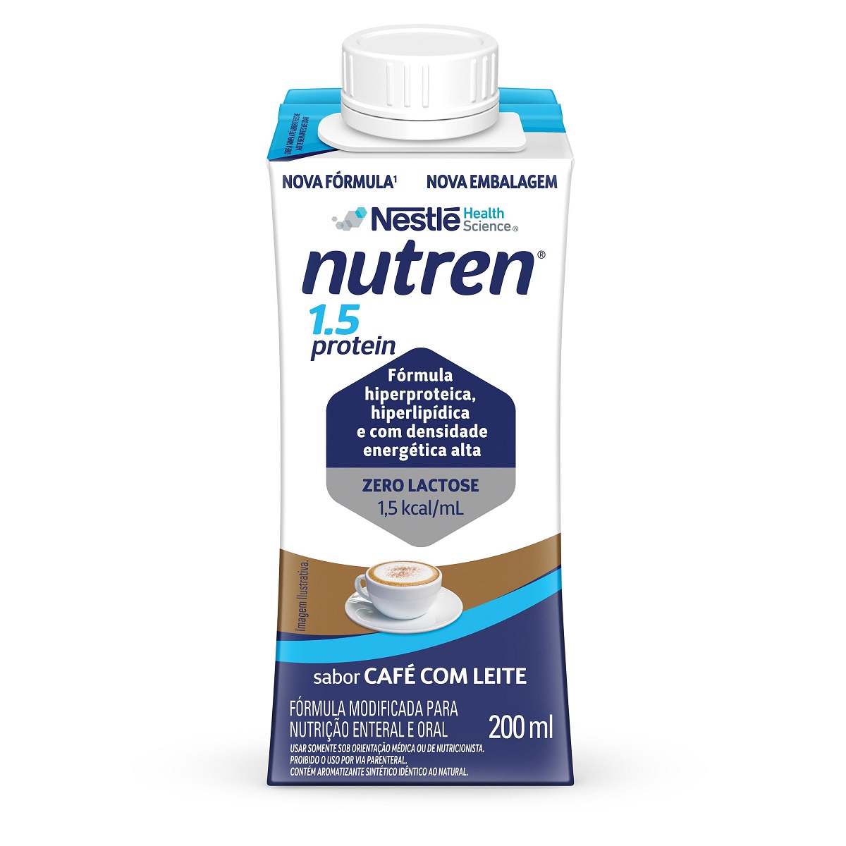 Nutren 1.5 Protein Café com Leite - 200ml Nestle | Nutrii