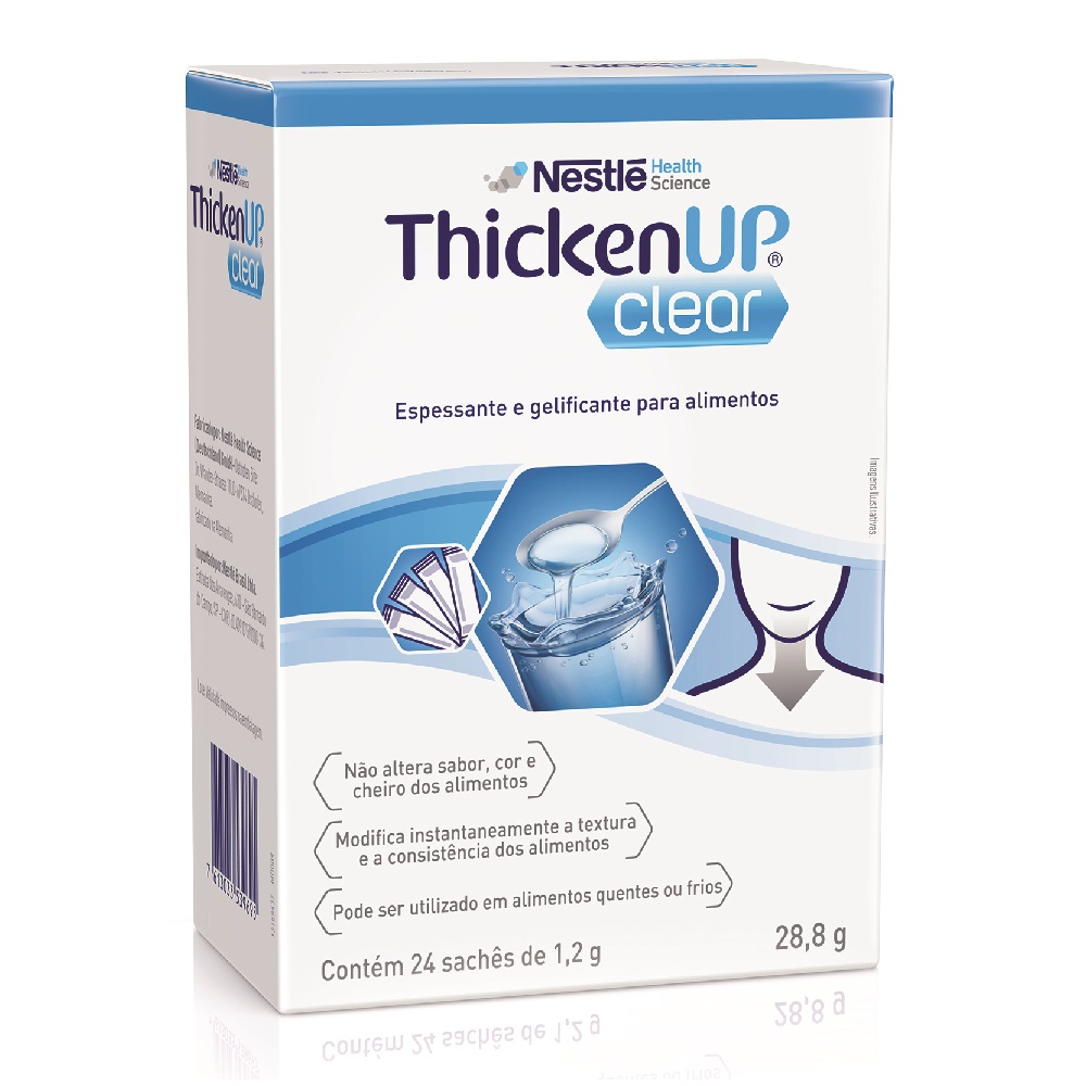 Thicken UP Clear Sachê - 1,2g Caixa com 24 sachês Nestle | Nutrii