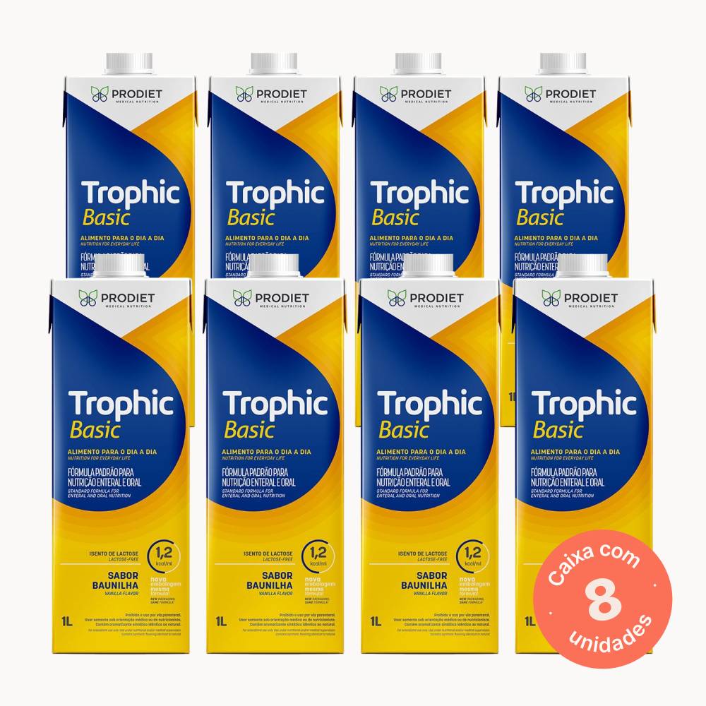 Trophic Basic - 1000ml (Kit 8 unidades) Prodiet | Nutrii